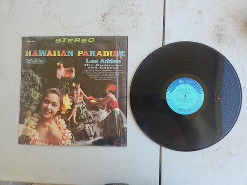 LEO ADDEO HAWAIIAN PARADISE CAS-853 LP VINYL RECORD | eBay