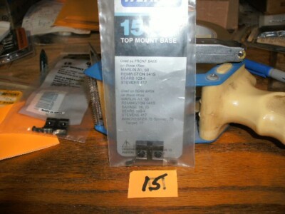 New Weaver #15 Top Mount Base, Marlin, Remington Sears, Stevens ...