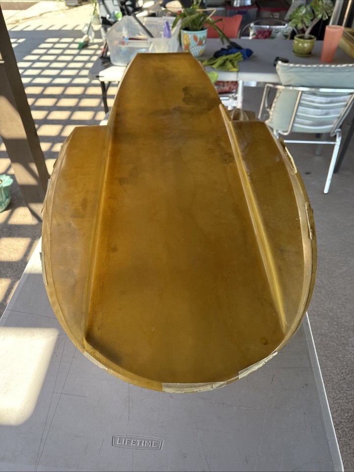 Vintage 45” Shovel Nose Hydro Never Built Fiberglass Hull | eBay