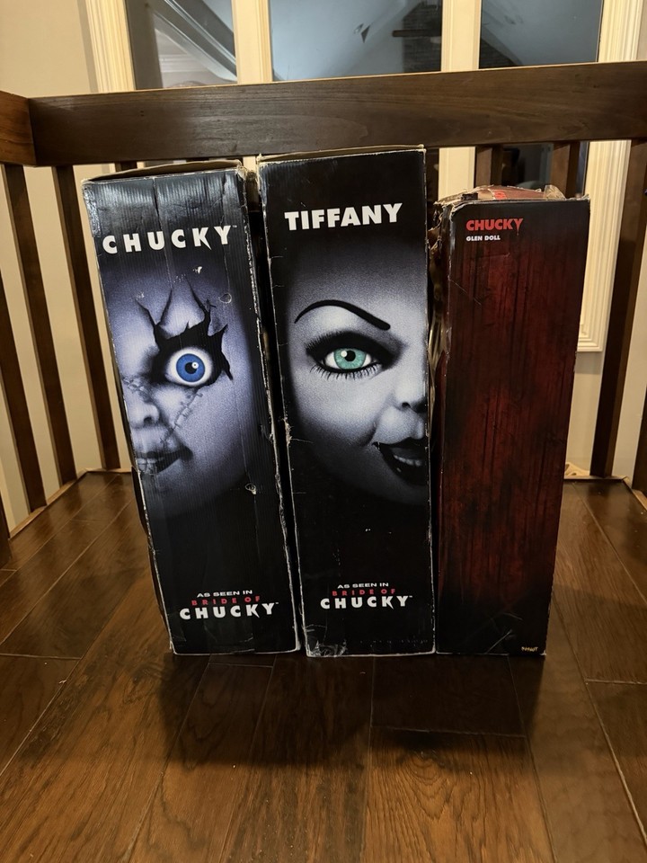 Chucky, Tiffany Bride of Chucky Childs Play Good Guys And Glen Life ...