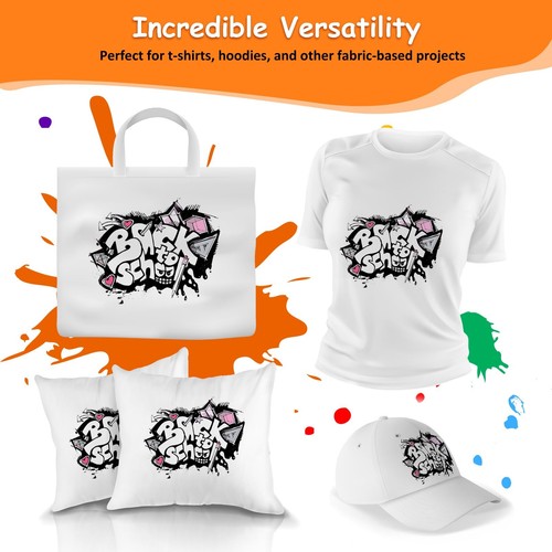 TRILINK DTF Transfer Film Paper A4 (8.5" x 11") - 30 Sheets Premium PET ...