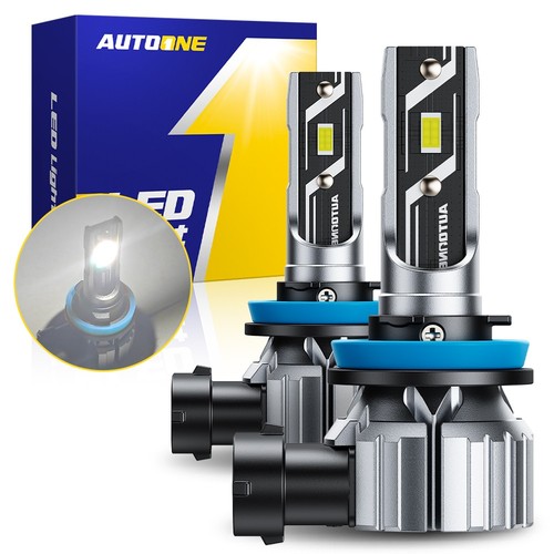 2X ) H8/H9/H11/H16(JP) LED Headlight Low High Beam Super Set Bulbs ...