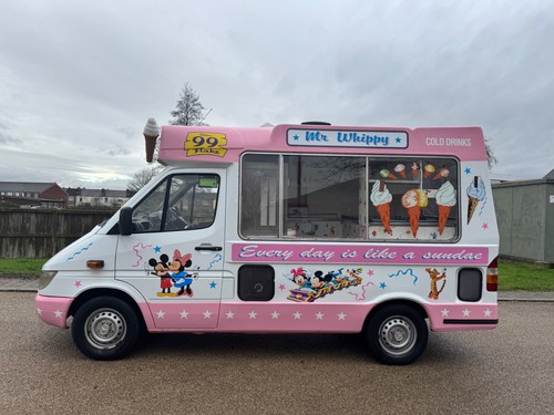 SOFT ICE CREAM VAN MERCEDES SPRINTER 308 CDI CUMMINS VAN UNO PAS 2 ...