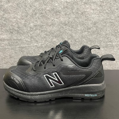 New Balance Logic Women’s Work Shoes 8.5 Wide Black Aqua Toe Protect ...