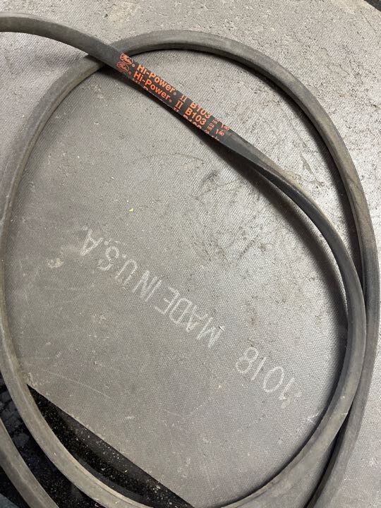 Gates B103 Hi-Power II V-Belt | eBay