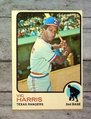 1973 Topps #594 Vic Harris Texas Rangers Baseball Card | eBay