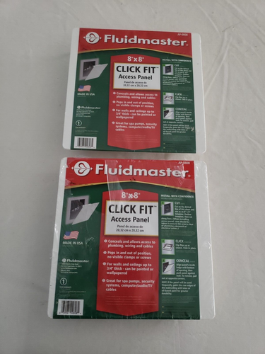 (2) Fluidmaster Access Panel 8x8”, (AP-0808) NEW, Sealed | eBay