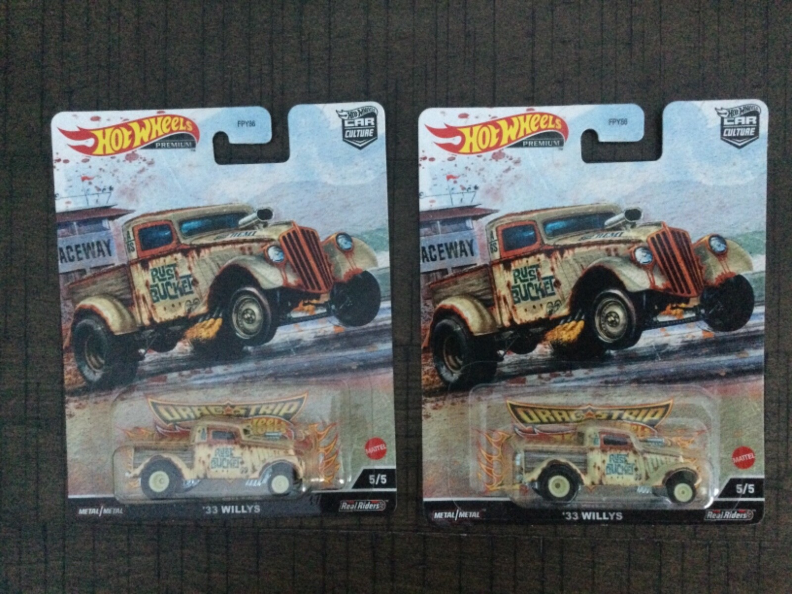 Hot Wheels Premium Car Culture '33 Willys set of 2 NEW | eBay