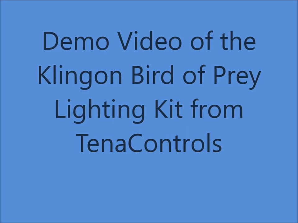 1:350 Klingon Bird of Prey Model Kit LED Lighting Kit (Lighting Kit ...