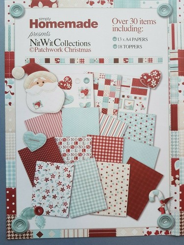 Craft Paper 2x packs A4 Sheets Christmas Pattern Double Sided Card ...