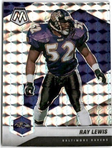 2021 Panini Mosaic #21 Ray Lewis Prizm Silver | eBay