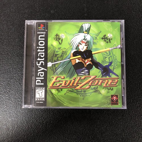 Evil Zone (Sony PlayStation 1, 1999) PS1 PSOne PSX 2 3 CIB Reg. Black ...