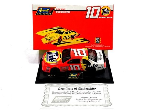 Ricky Rudd #10 Tide Thunderbird 1:24 Diecast Revell Collection w/ Box ...