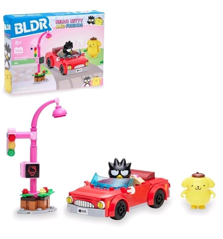BLDR Hello Kitty and Friends Badtz-Maru's Convertible Builder Set 145 ...