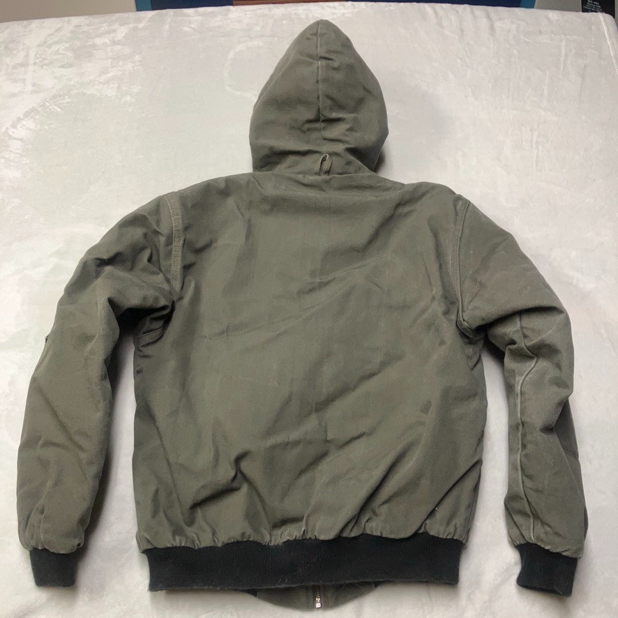 CCF Filson Utility Jacket Mens S Cannonball Green Heavy Duty Canvas ...