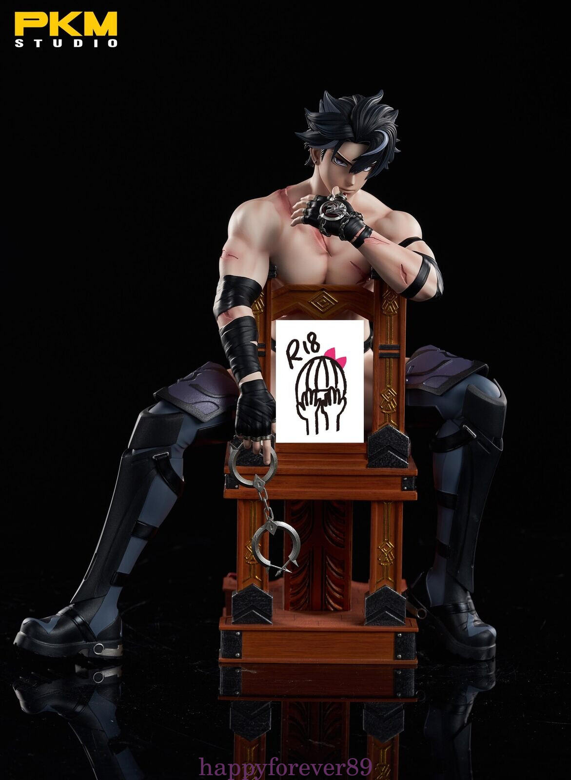 PKM Studio Genshin Impact Wriothesley Resin Statue In Stock 1/6 Replace ...