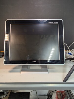 NEC MultiSync LCD1565 Computer Monitor 15" with Stand VTG Silver | eBay