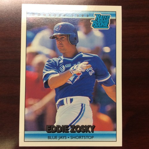 1992 Donruss #8 Ed Zosky RC Toronto Blue Jays | eBay
