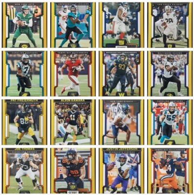 2023 PANINI SCORE GOLD PARALLEL INSERTS- ROOKIES NFL FOOTBALL CARDS ...