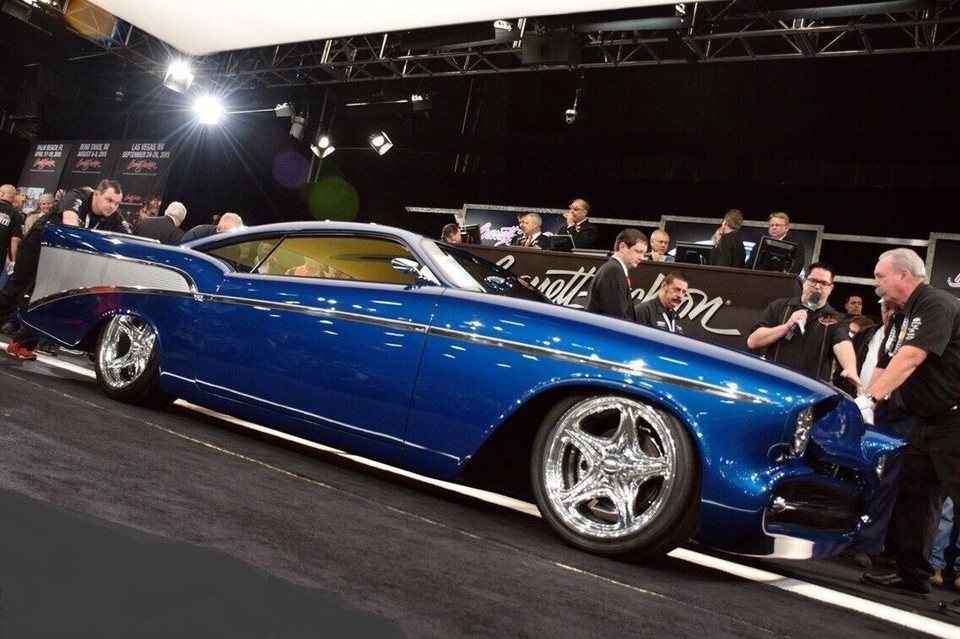 Chevrolet 57 Chevy 1957 Custom 55 1:24 SCALE METAL BODY MODEL CAR 1955 ...