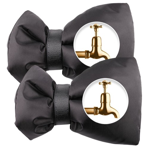 Outdoor Faucet Covers for Winter 2 Packs Hose Bib Protector Spout Cover ...