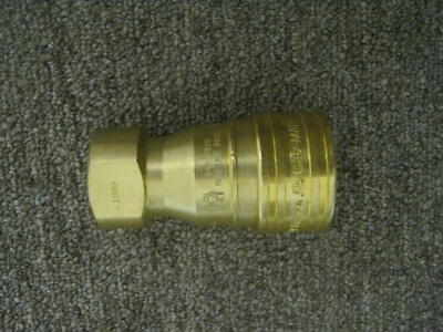 NEW Eaton Hansen 100-012E Gas Mate brass quick connect female coupling ...