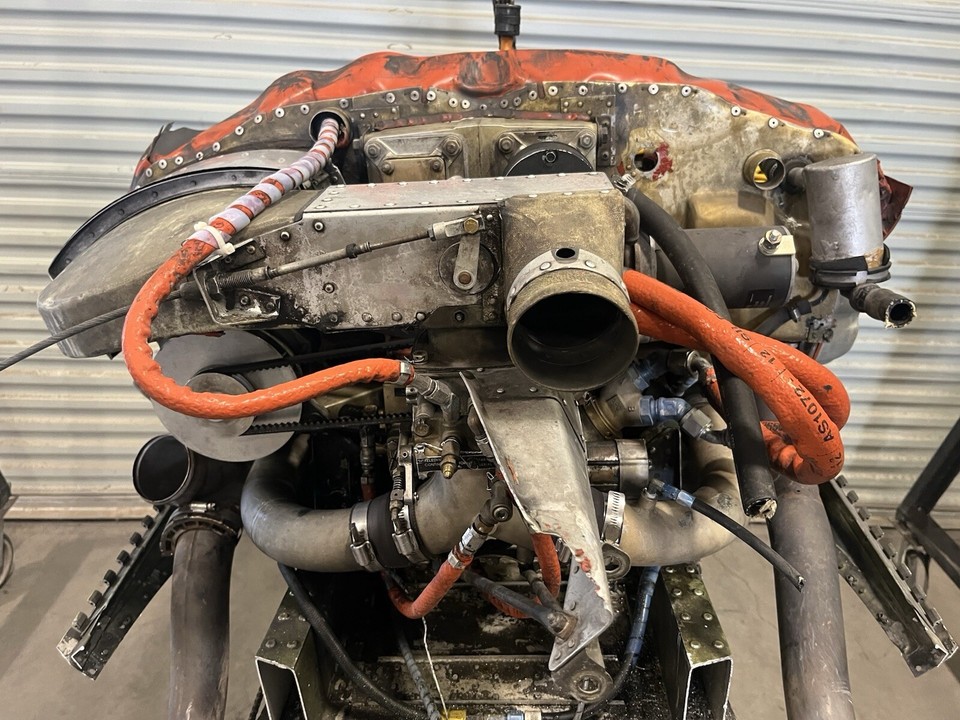 Continental IO-470-U R/H 260 H.P. Engine W/Accessories Seen 895 Hours ...