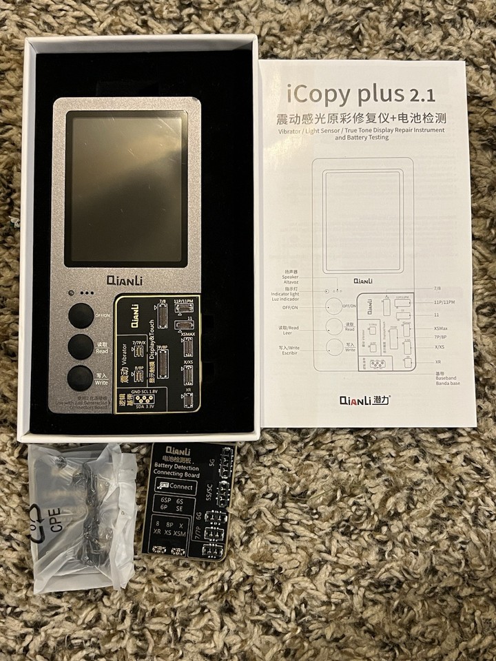 QianLi iCopy Plus 2.1 W/ Original box and 3 Boards for 7-11 Pro Max | eBay