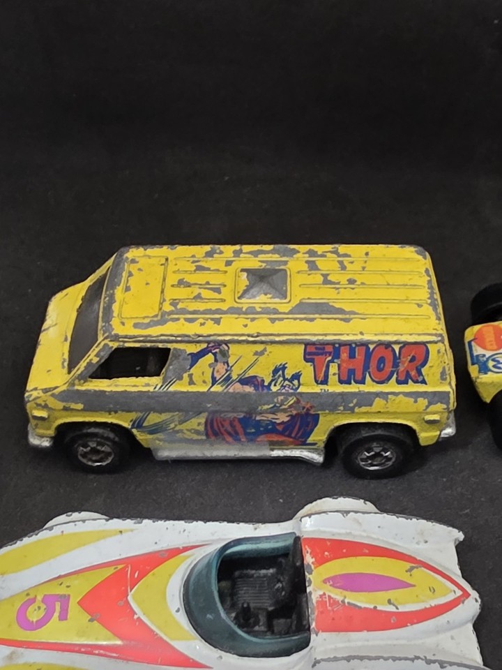 Vintage Hot Wheels Non- Redline Thor - Second Wind Speed Racer - Rock ...