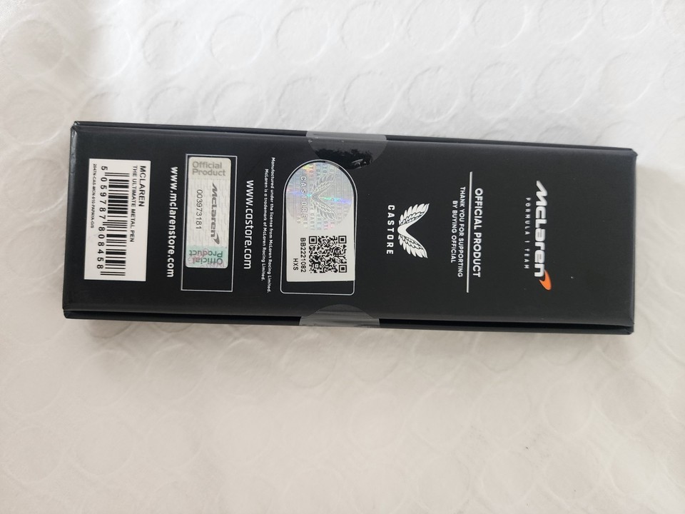 Mclaren F1 Metal Pen. Lando Norris. Oscar Piastri | eBay UK
