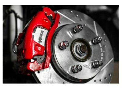 Red powder coated Brake Calipers R/L | eBay