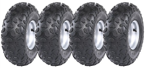 4x 6" inch 145/70-6 Tyre Rim 3 Bolt Wheel Suzuki LT50 ATV Quad Buggy ...