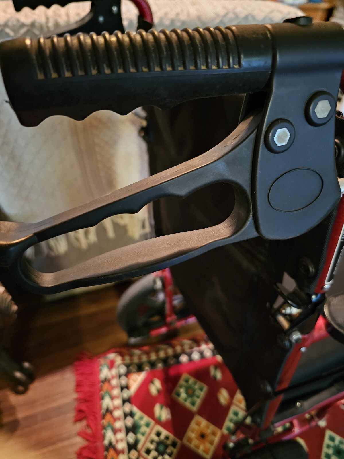 INVACARE LIGHTWEIGHT TRANSPORTER CHAIR WITH BRAKES AND CUSHION SEAT | eBay