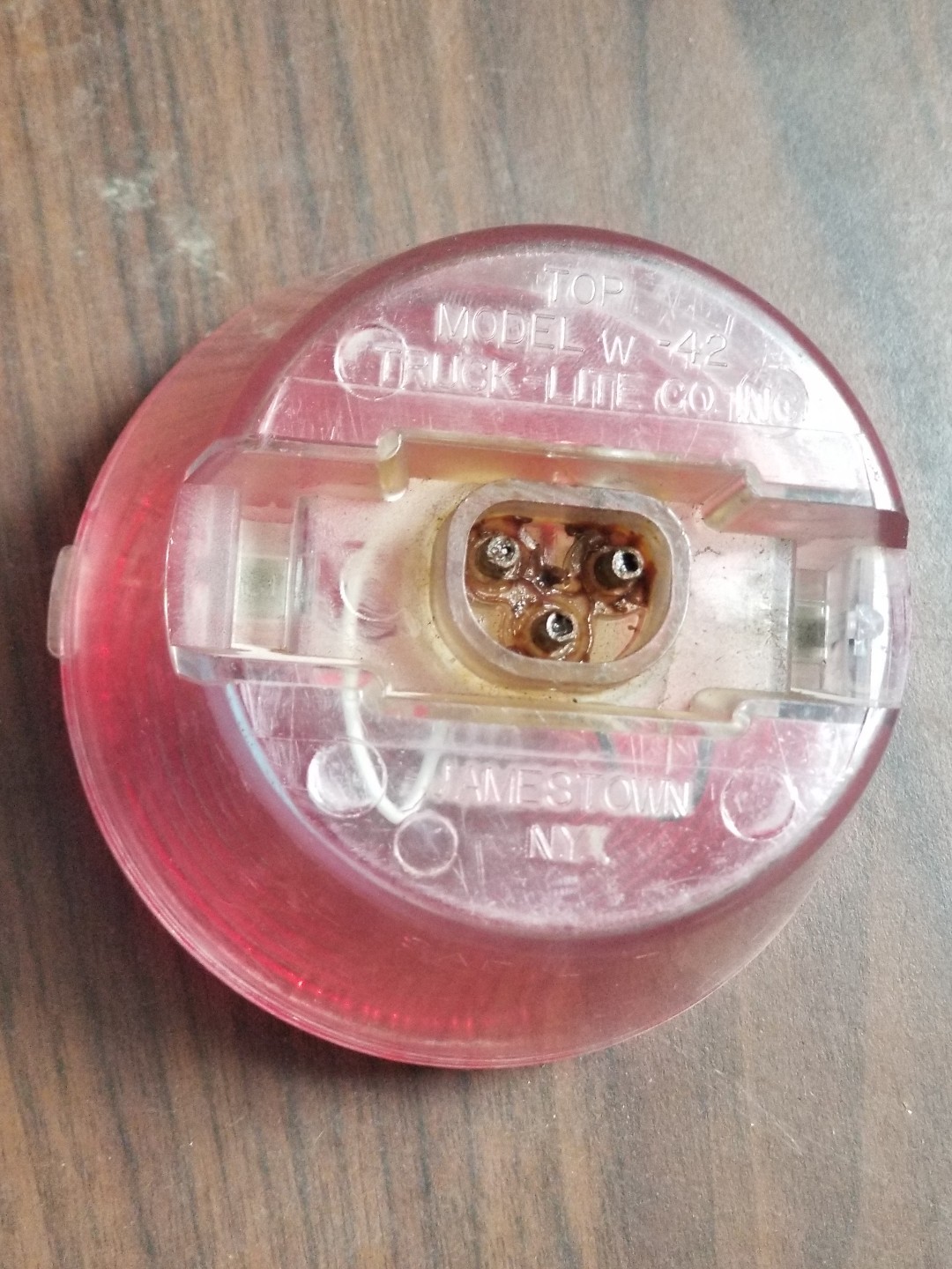 Truck-Lite Co. Red Lens Model 40, Lexan, Tail Light JS-1129-D7 | eBay