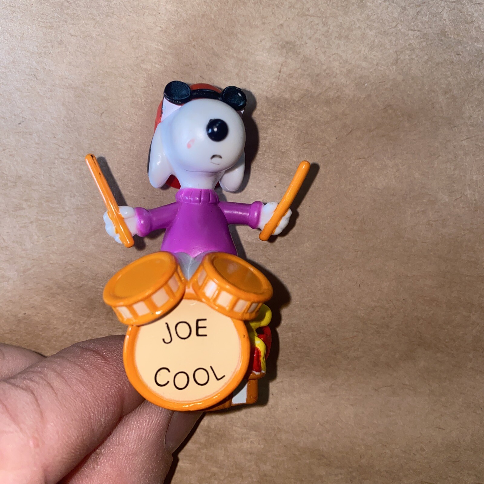 * UFS Snoopy Joe Cool playing drums With Woodstock playing guitar | eBay