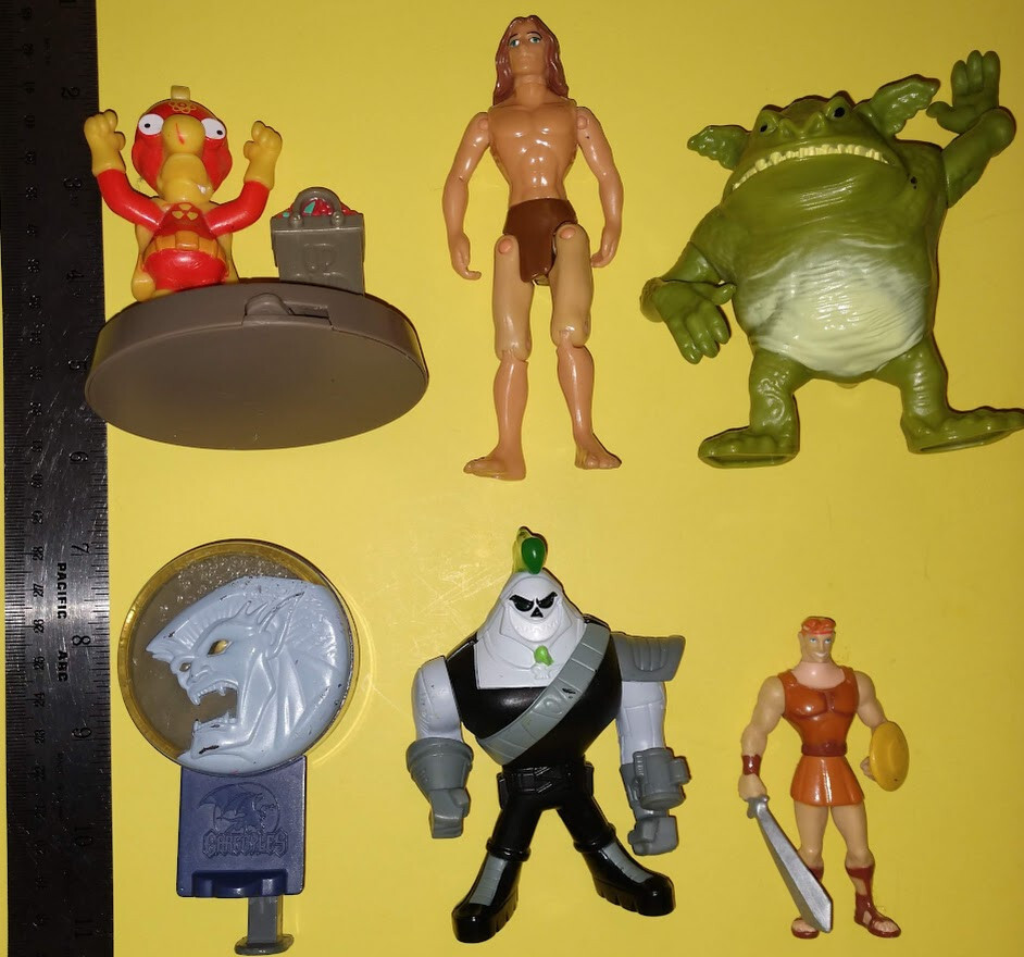 Tarzan- Gargoyles- Hercules- Danny Phantom- Simpsons- Spiderwyck Goblin ...