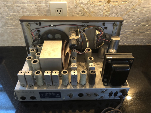 The Fisher 70-RT FM/AM Superhederodyne Tube Tuner Receiver 1954 | eBay