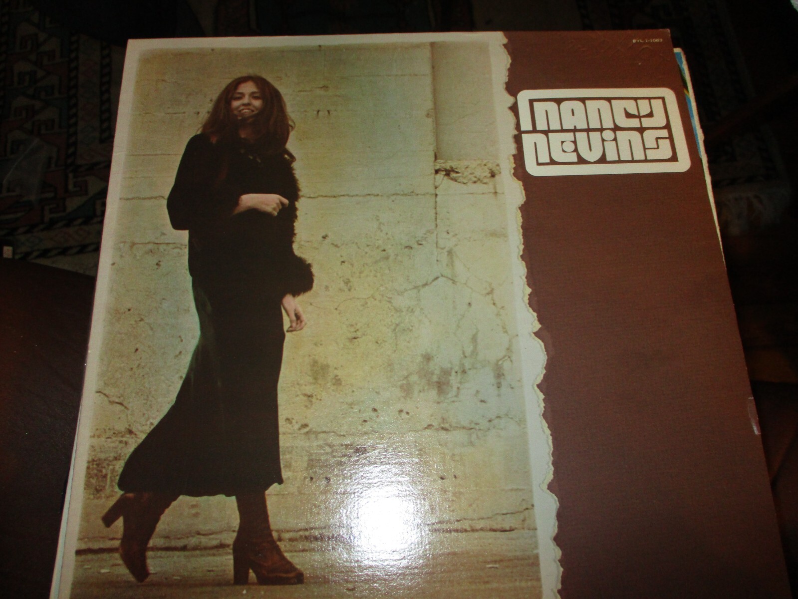 1975 NANCY NEVINS S/T LP Tom Cat BYL 1-1063 Vocal Jazz Soul WInner ...