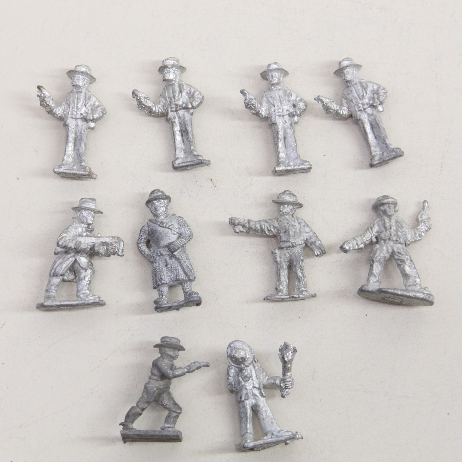 Miniature Metal Game Gangster Figurine Lot of 10 A52 | eBay