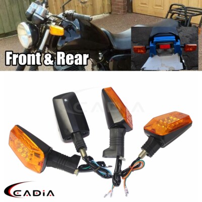 4Pcs DOT E3 Emark Front Rear Turn Signal Light Blinker For MZ ETZ 251 ...