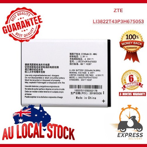 Li3822T43P3h675053 Li-ion Battery For ZTE Blade Q, Beeline Pro, Blade ...