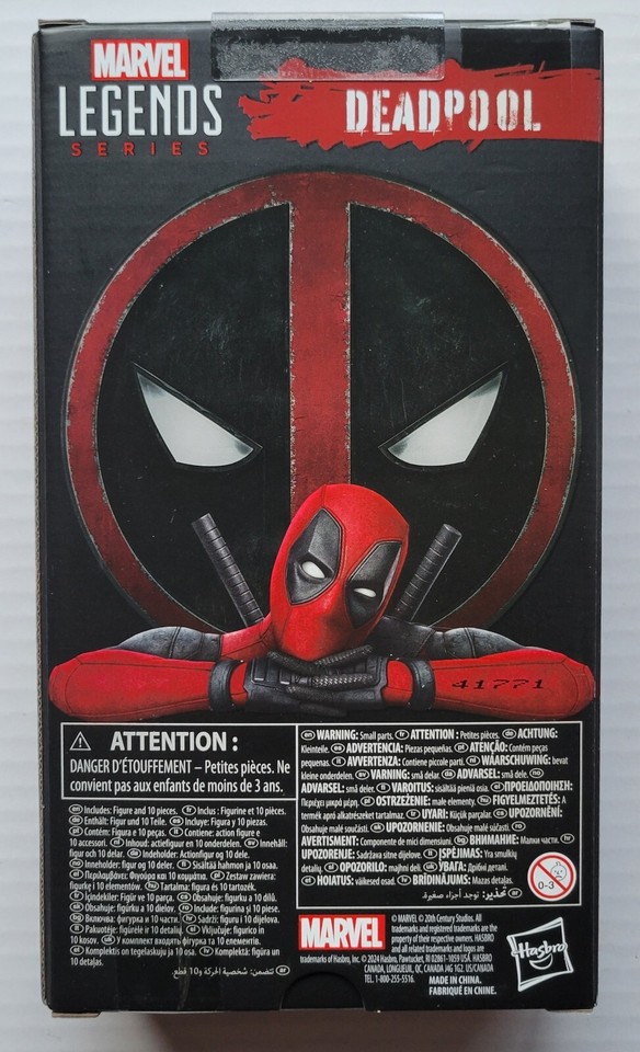 Marvel Legends Deadpool Legacy Collection 6" Deadpool Action Figure IN ...