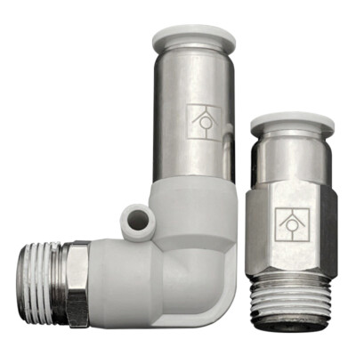 Pneumatic Trachea Quick Connector Check Valve SPC SPL | eBay