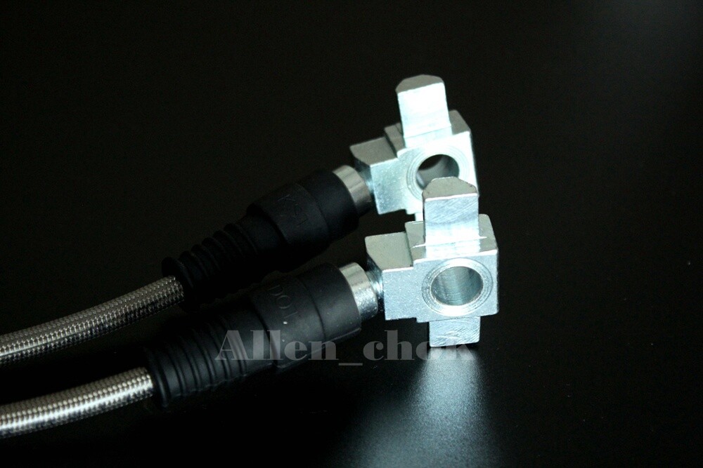 Stainless 4-6" Lift Extended Front Brake Lines Kits Fit Chevy GMC C/K ...