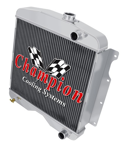Kool Champion 3 Row All Aluminum Radiator for 1948 1949 1950 1951 Jeep ...