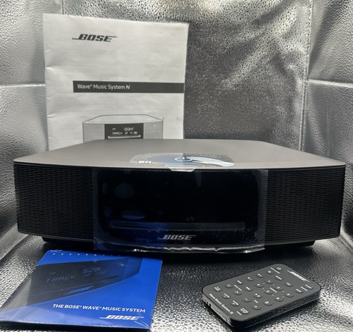 Bose Wave Music Sound System IV Audio CD Player Espresso Black In Orig ...