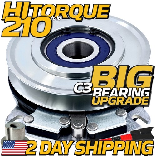 HiTorque 210ftlb BIGBearing Billet PTO Clutch for Hustler 781039 787408 ...