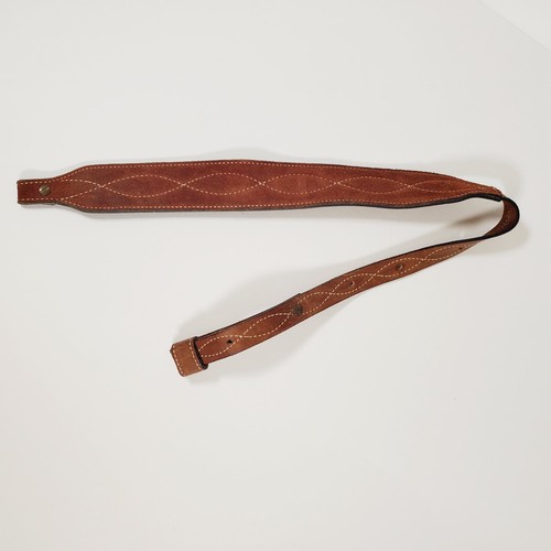 Vintage Torel Gun Slinger Rifle Sling Brown Genuine Leather Suede ...