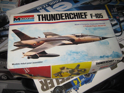 f-105 Thunderchief by Monogram in 1/72 scale from 1973 | eBay