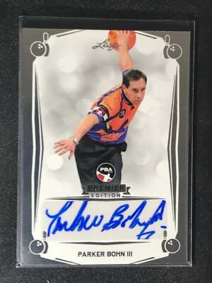 2023 Leaf PBA Premier Edition Base Auto Parker Bohn III | eBay